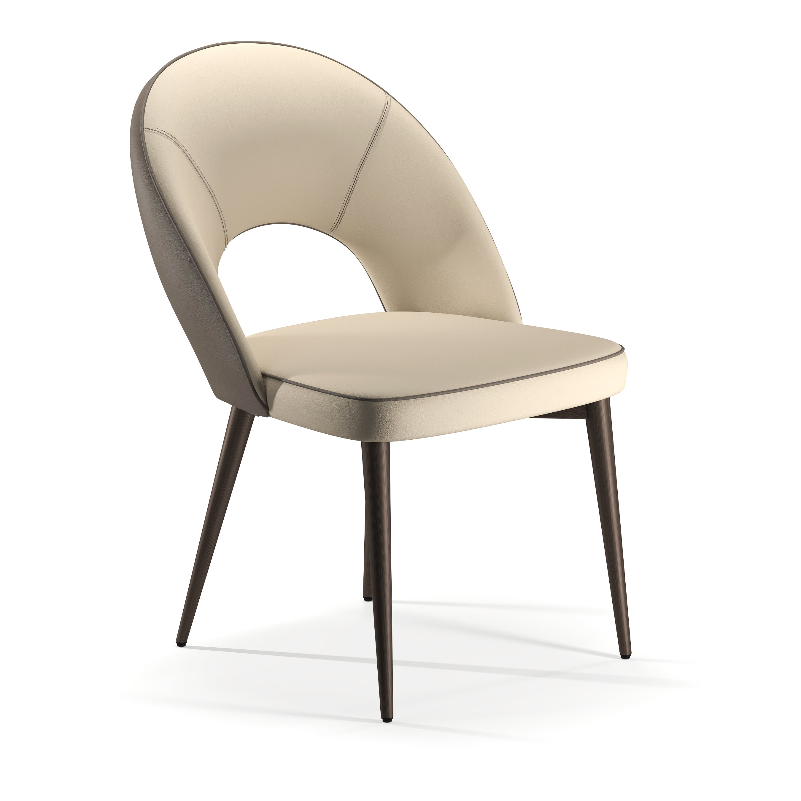 Modena Beige Two Tone Dining Chair | Casa Eleganza – Casa Eleganza ...