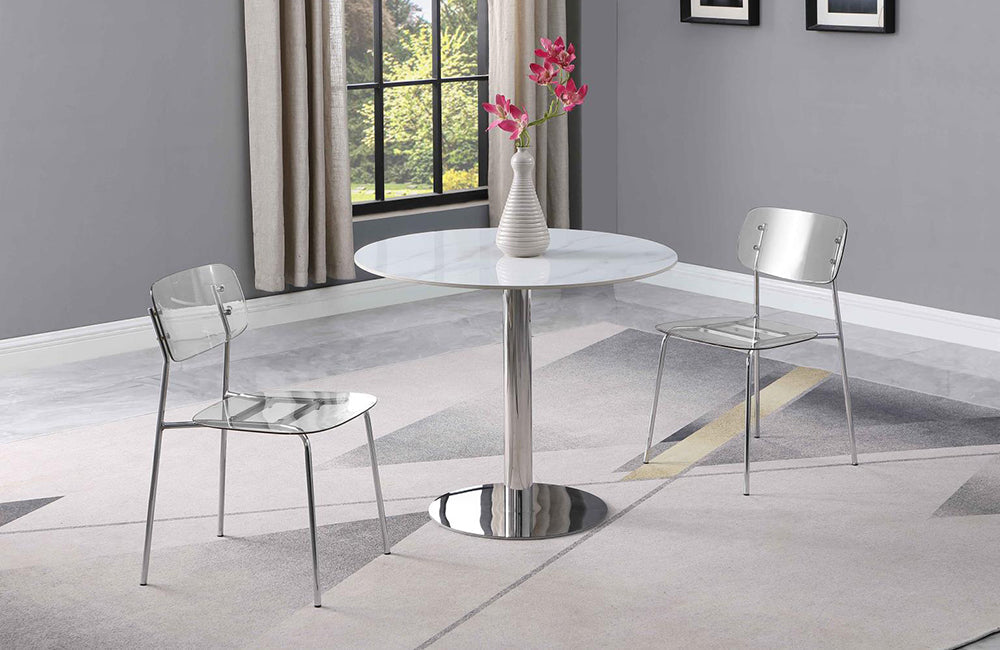 Alice Round Dining Table | Chintaly – Casa Eleganza Furniture & Mattress