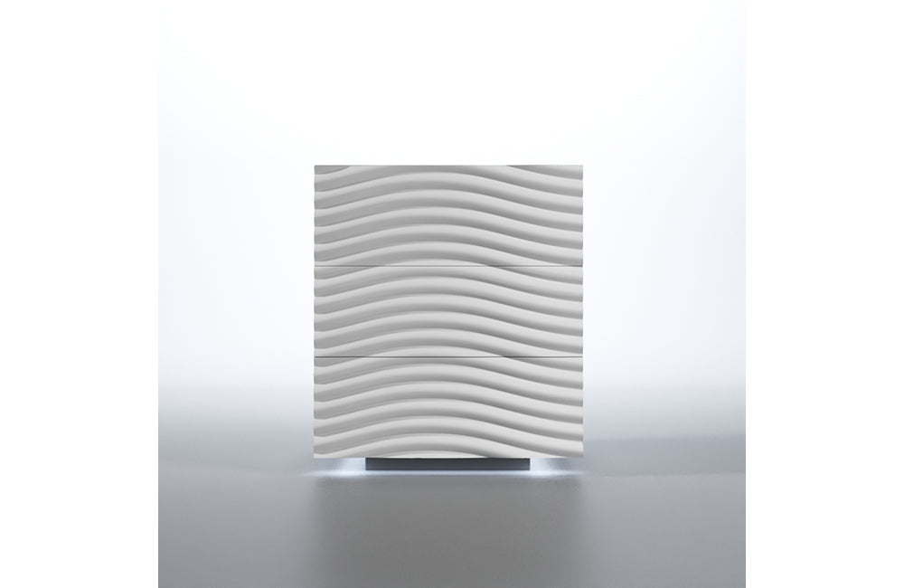 Wave Nightstand White | ESF – Casa Eleganza Furniture & Mattress