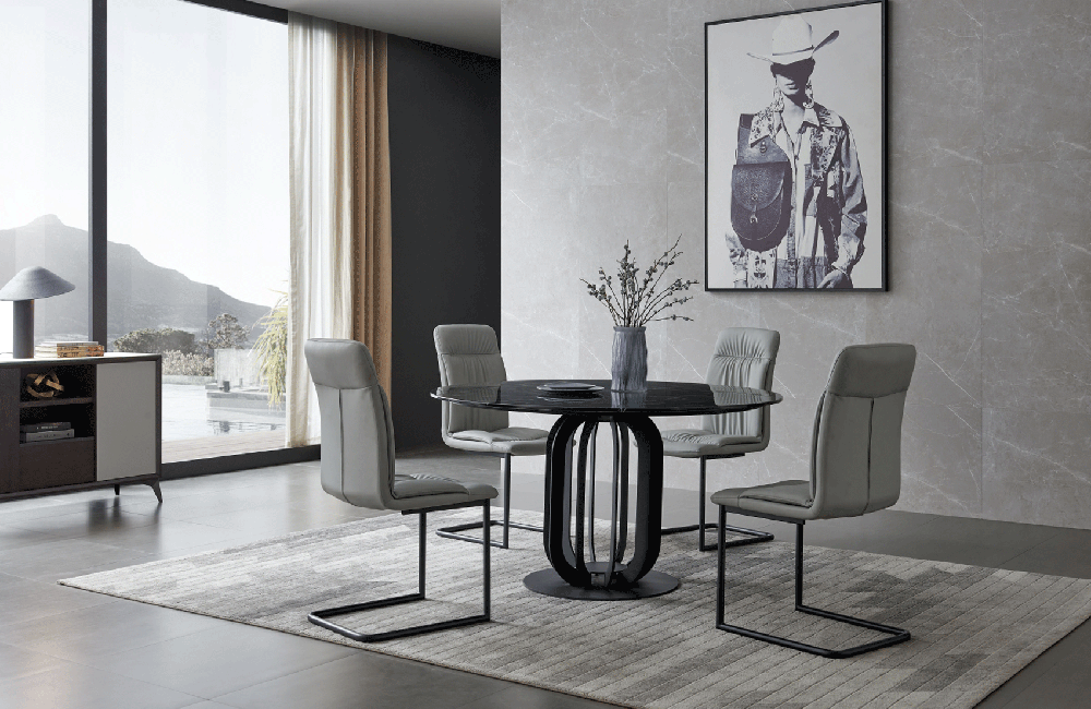 315 Marble Dining Table with 199 Chairs | ESF – Casa Eleganza Furniture ...