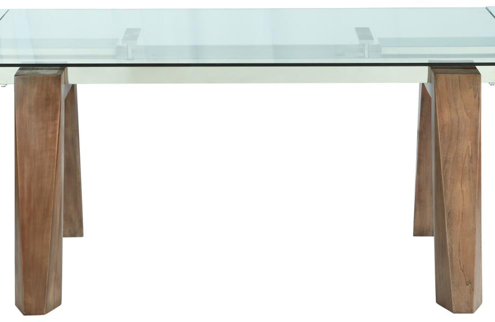 Esther Dining Table Walnut | Chintaly – Casa Eleganza Furniture & Mattress