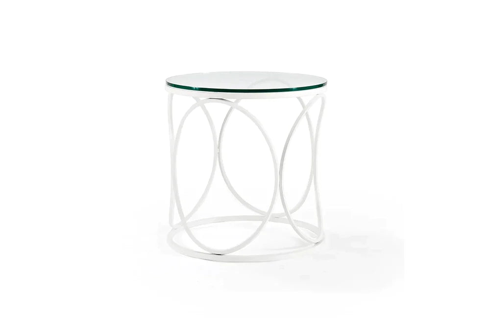 Helena End Table Clear Glass | Johnston Casuals – Casa Eleganza ...