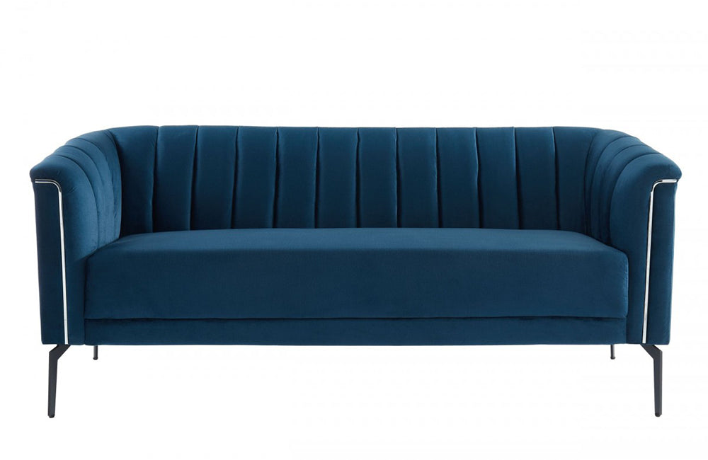 Divani Casa Patton Modern Blue Fabric Sofa | VIG Furniture – Casa ...